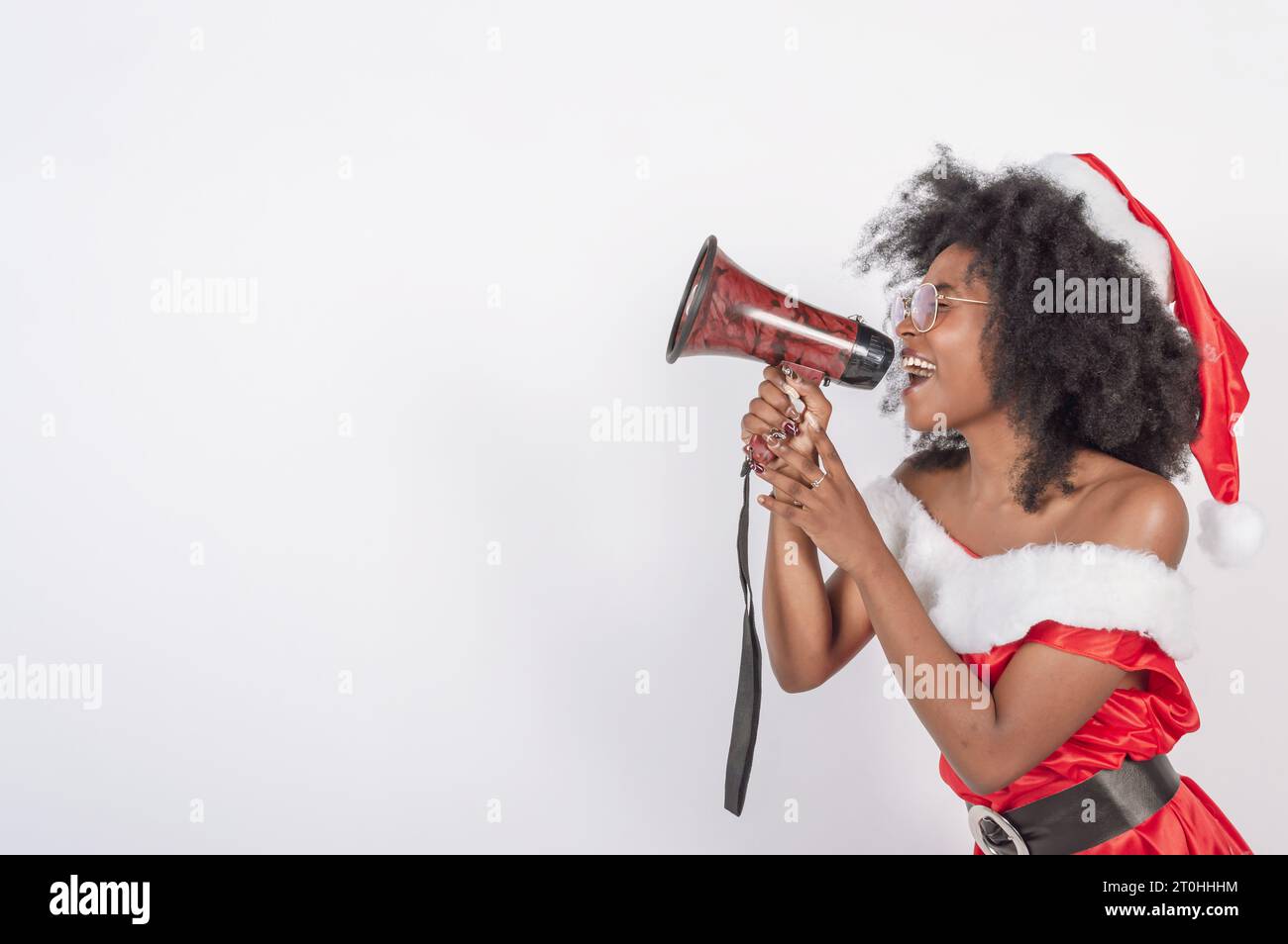 Megaphone singer hi-res stock photography and images - Alamy