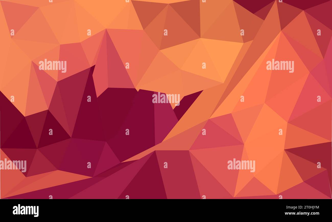 Bright orange, purple background abstract geometric pattern with polygon texture. Wallpaper ...