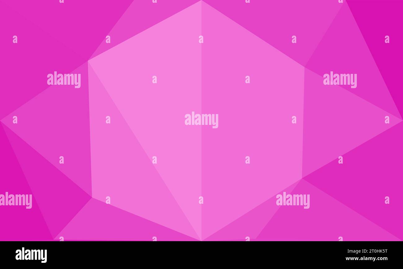 Abstract geometric purple gradient with triangle low polygon texture. Modern vector illustration ...