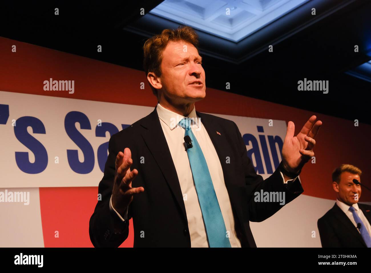 London, UK. 7th Oct 2023. The Reform Party Conference in London ...