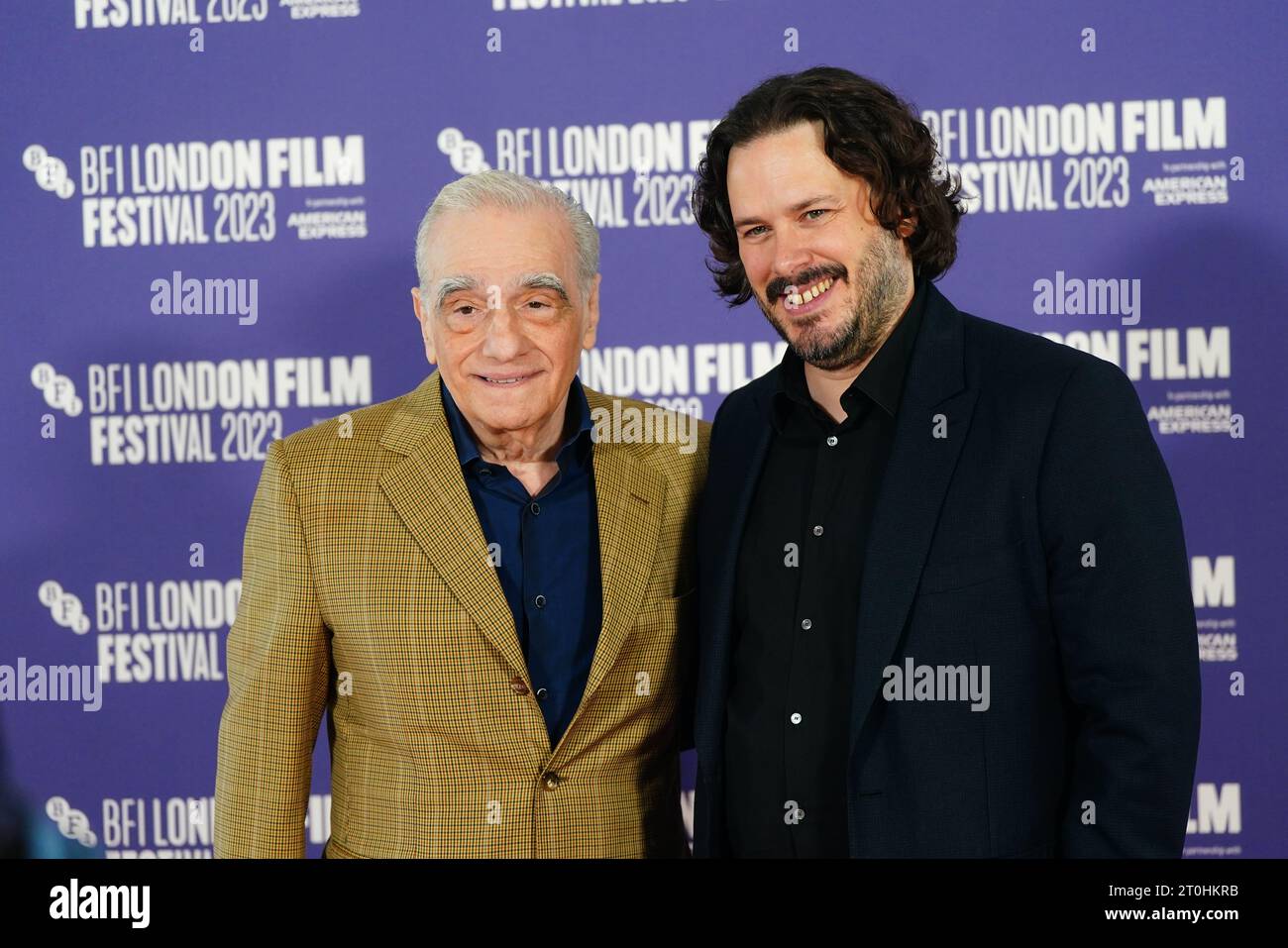 Edgar Wright (right) arrives for Screen Talk with Martin Scorsese (left ...