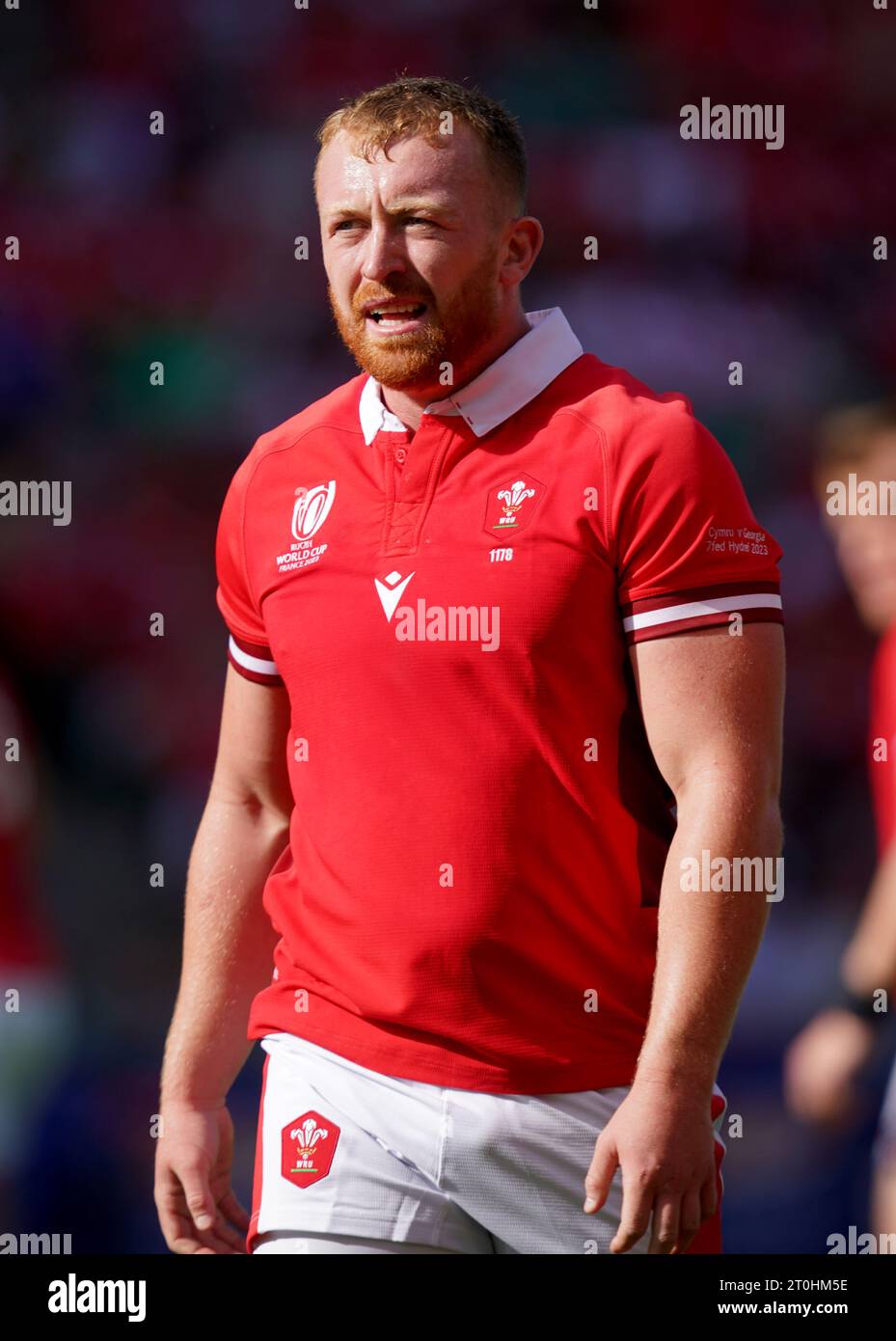 Wales' Tommy Reffell during the Rugby World Cup 2023, Pool C match at ...