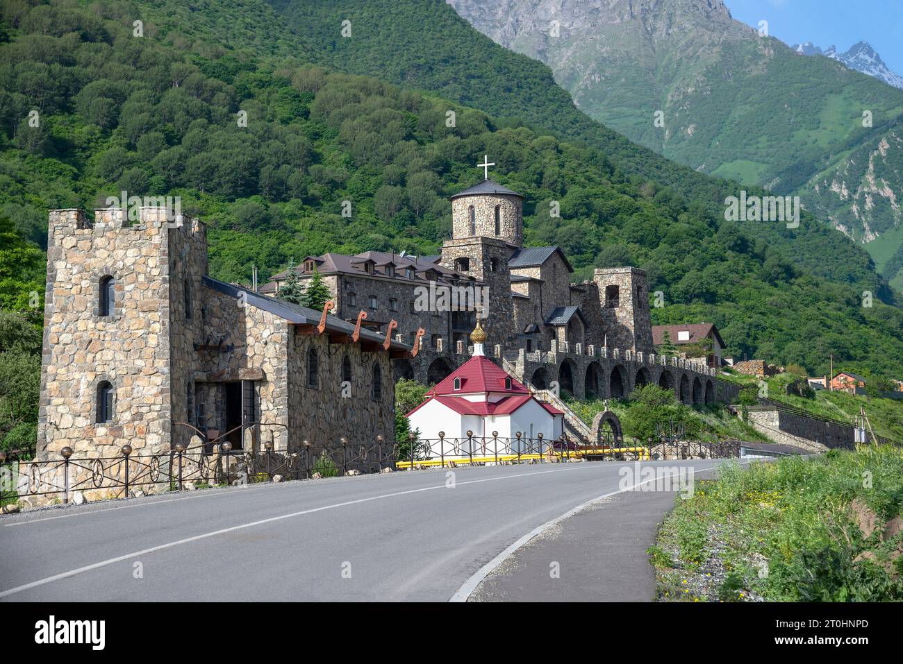 Alan Assumption Monastery. Upper Fiagdon. North Ossetia-Alania, Russia ...