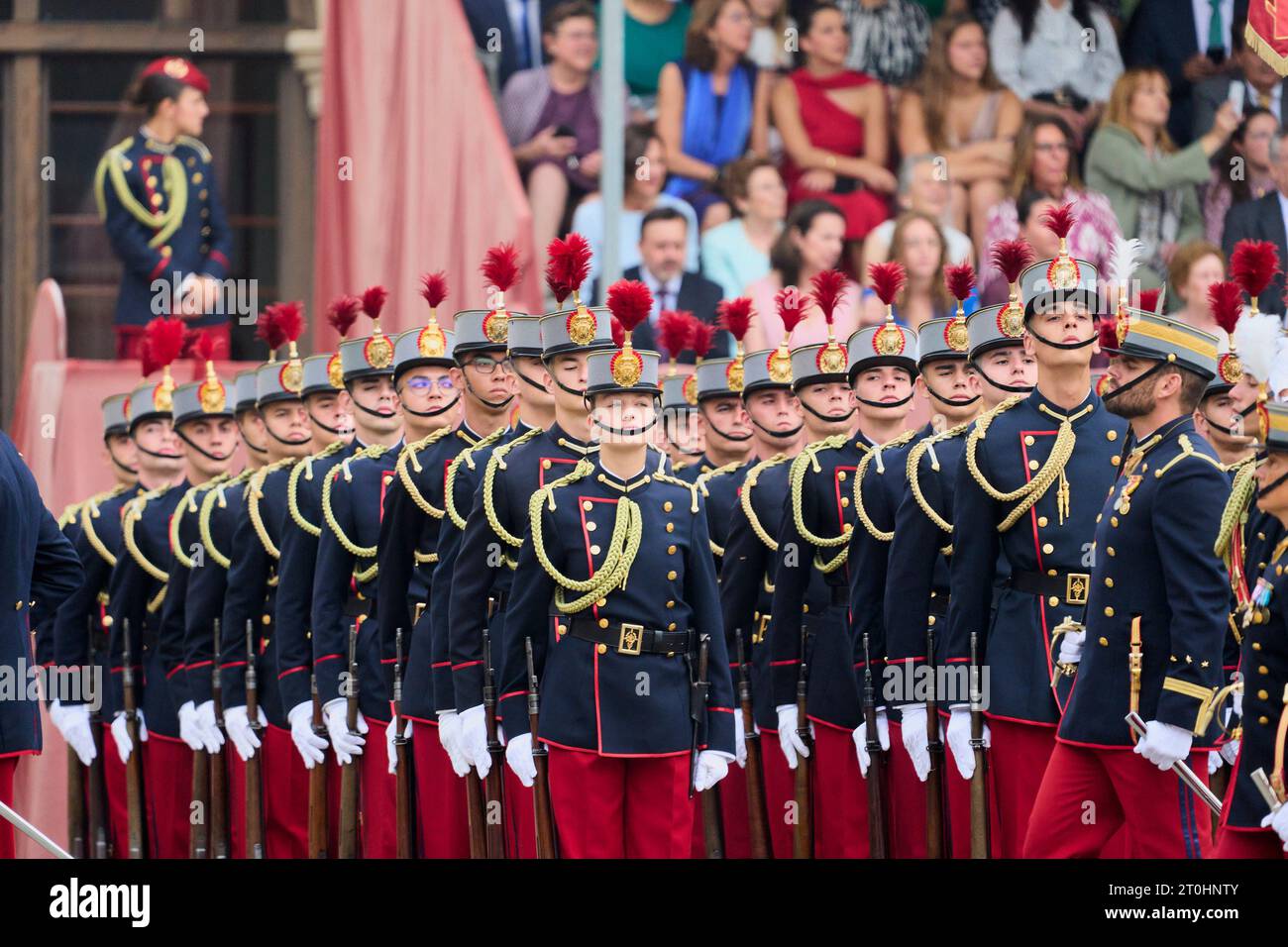 Zaragoza, Aragon, Spain. 7th Oct, 2023. Crown Princess Leonor attends ...
