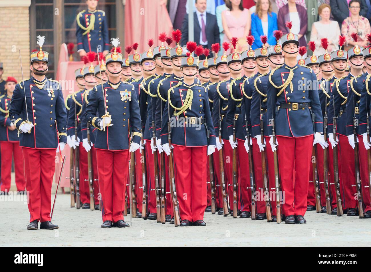 Zaragoza, Aragon, Spain. 7th Oct, 2023. Crown Princess Leonor attends ...