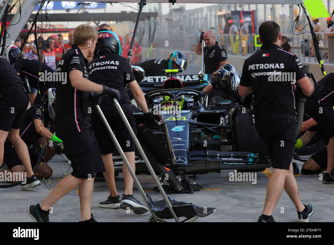 Doha, Qatar. 6th Oct, 2023. #44 Lewis Hamilton (GBR, Mercedes-AMG ...