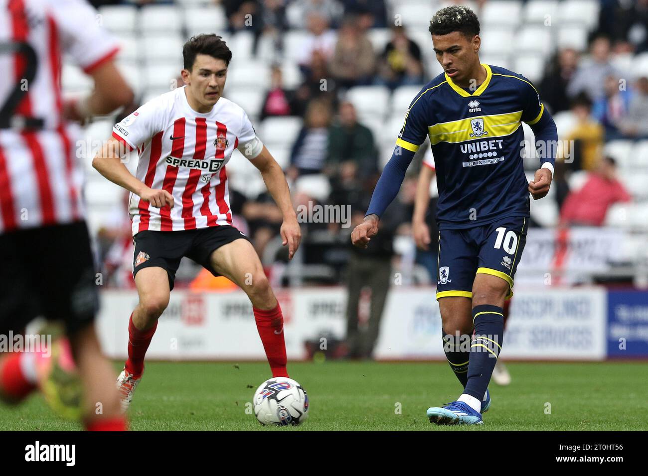 Morgan Rogers Of Middlesbrough during the Sky Bet Championship match ...