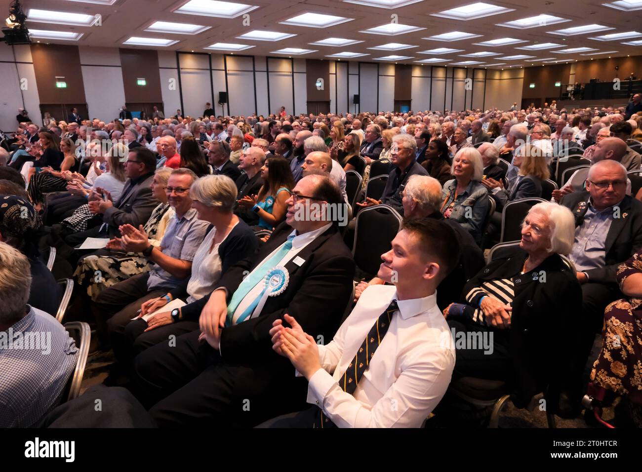 London, UK. 7th Oct 2023. The Reform Party Conference in London. Credit ...
