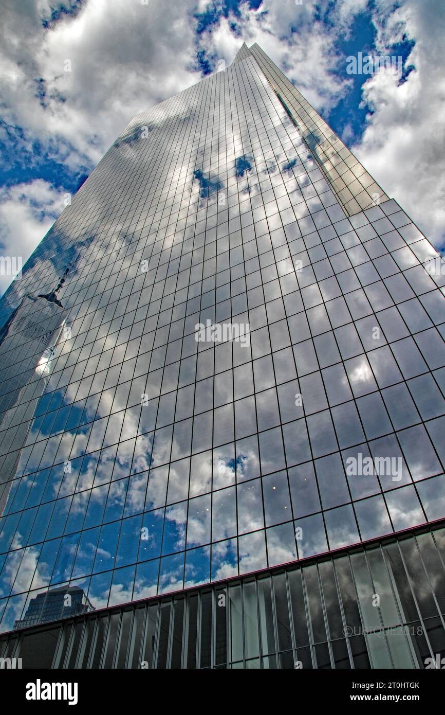 High rise tower at ground zero Stock Photo - Alamy
