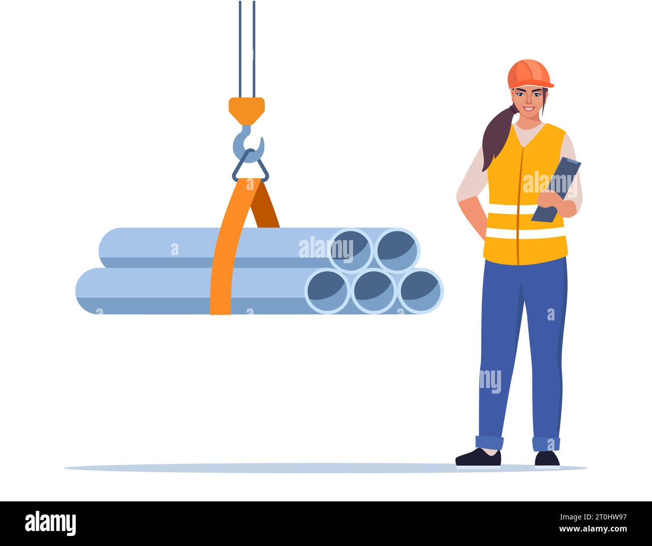Load of pipes Stock Vector Images - Alamy