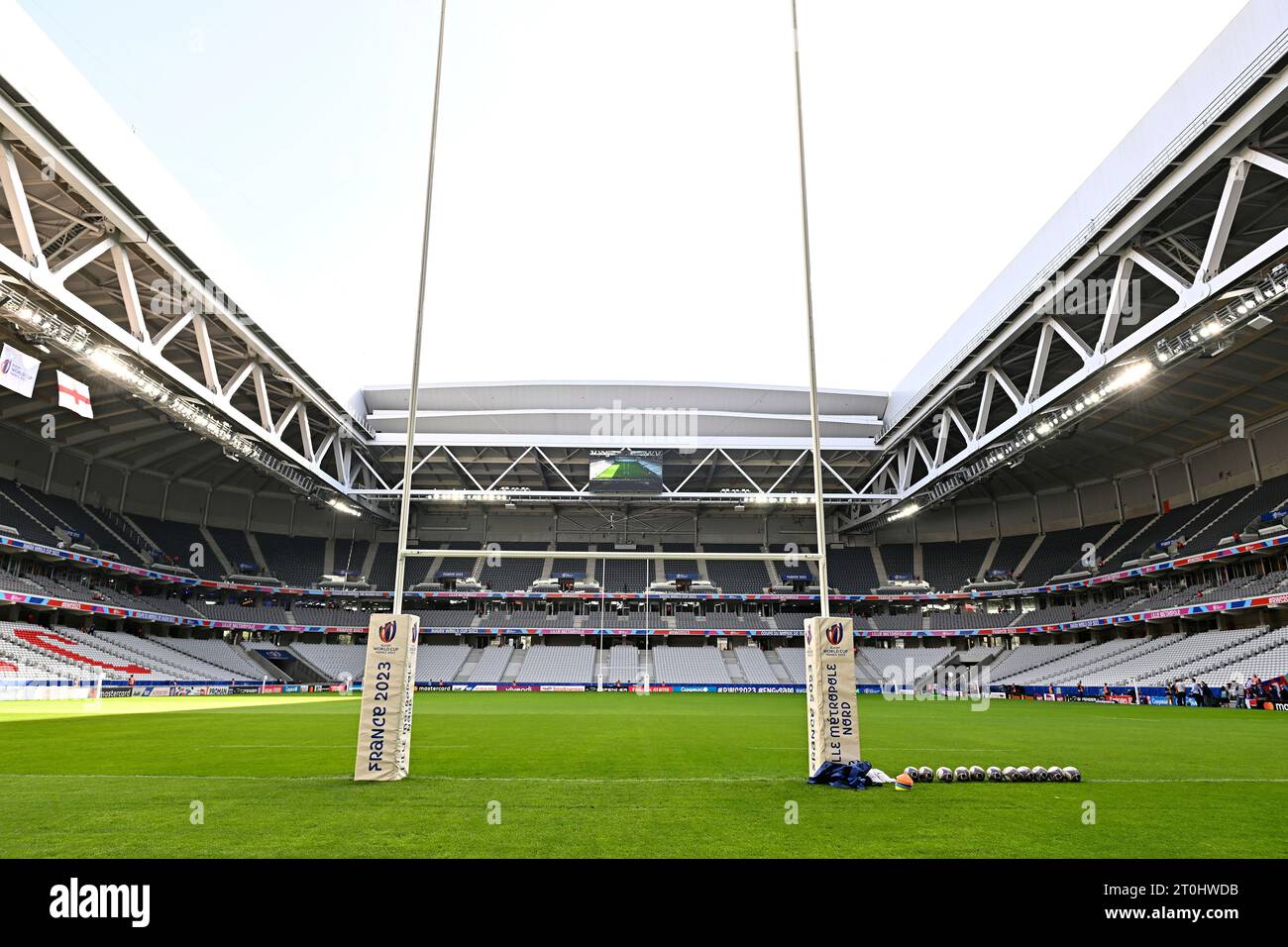 Lille, France. 07th Oct, 2023. England V Samoa Rugby World Cup pool D ...