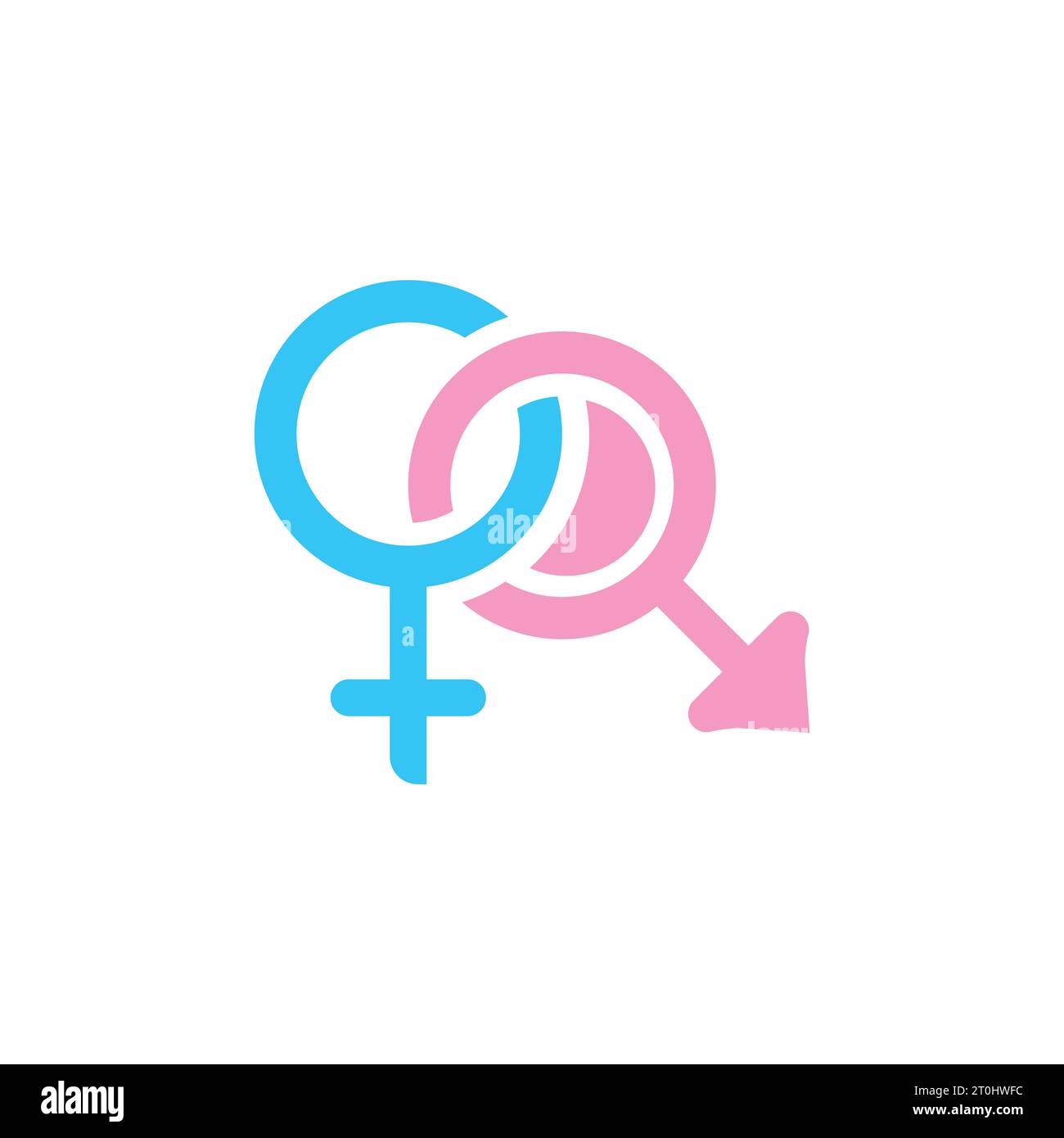 Gender equality symbol icon vector illustration design Stock Photo - Alamy