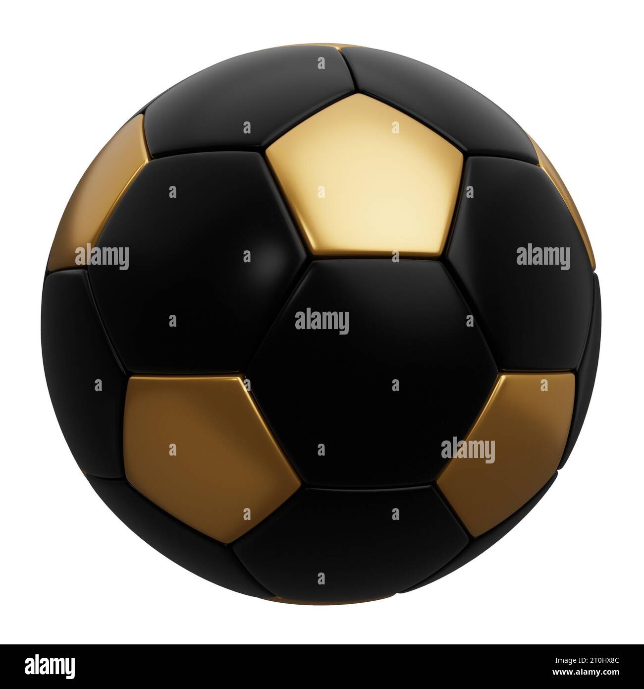 football ball sport equipment. 3d render illustration isolated on white ...