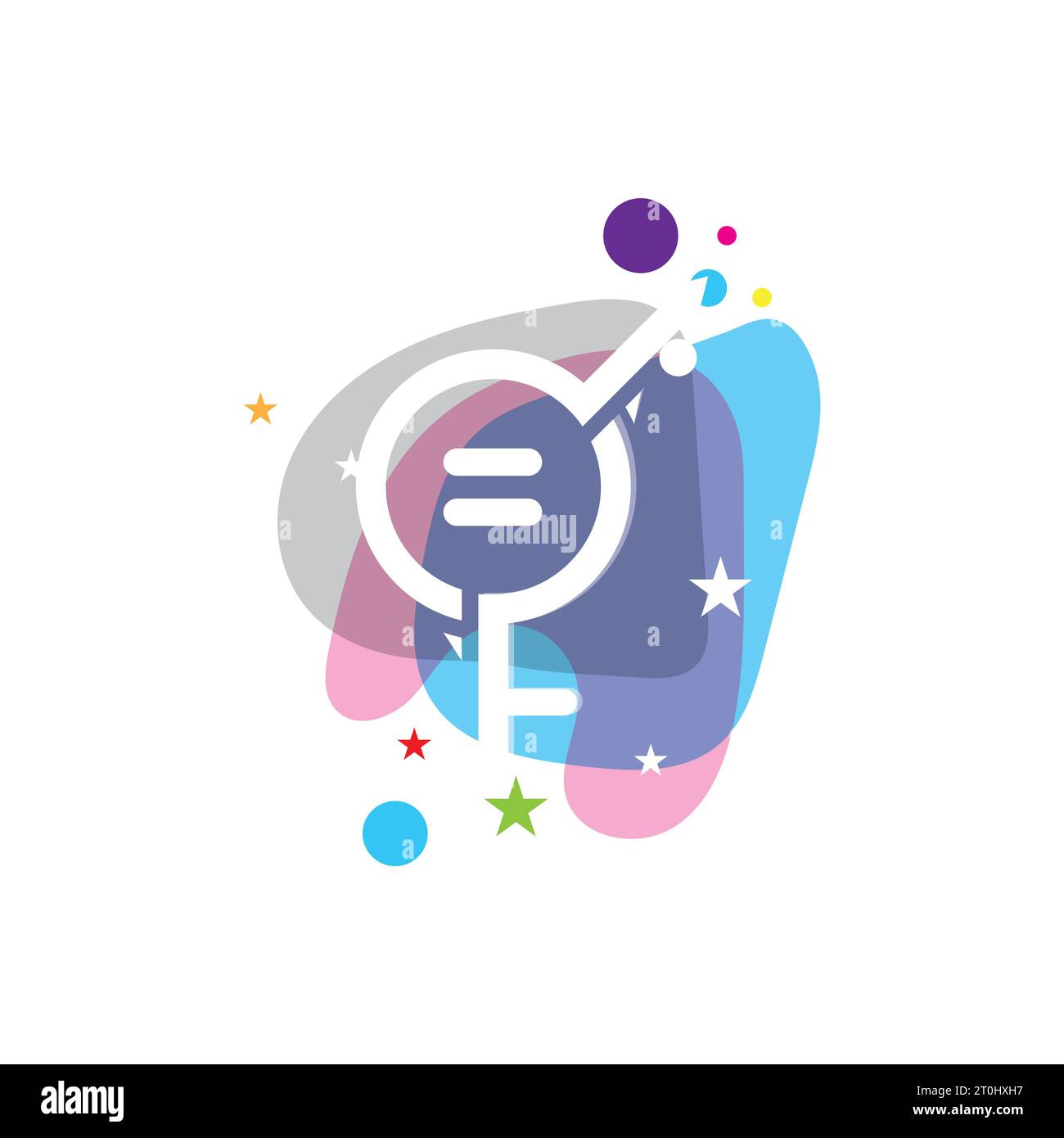 Gender equality symbol icon vector illustration design Stock Photo - Alamy