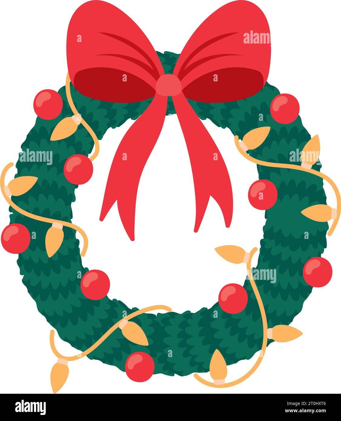 Fir twigs on light Stock Vector Images - Alamy