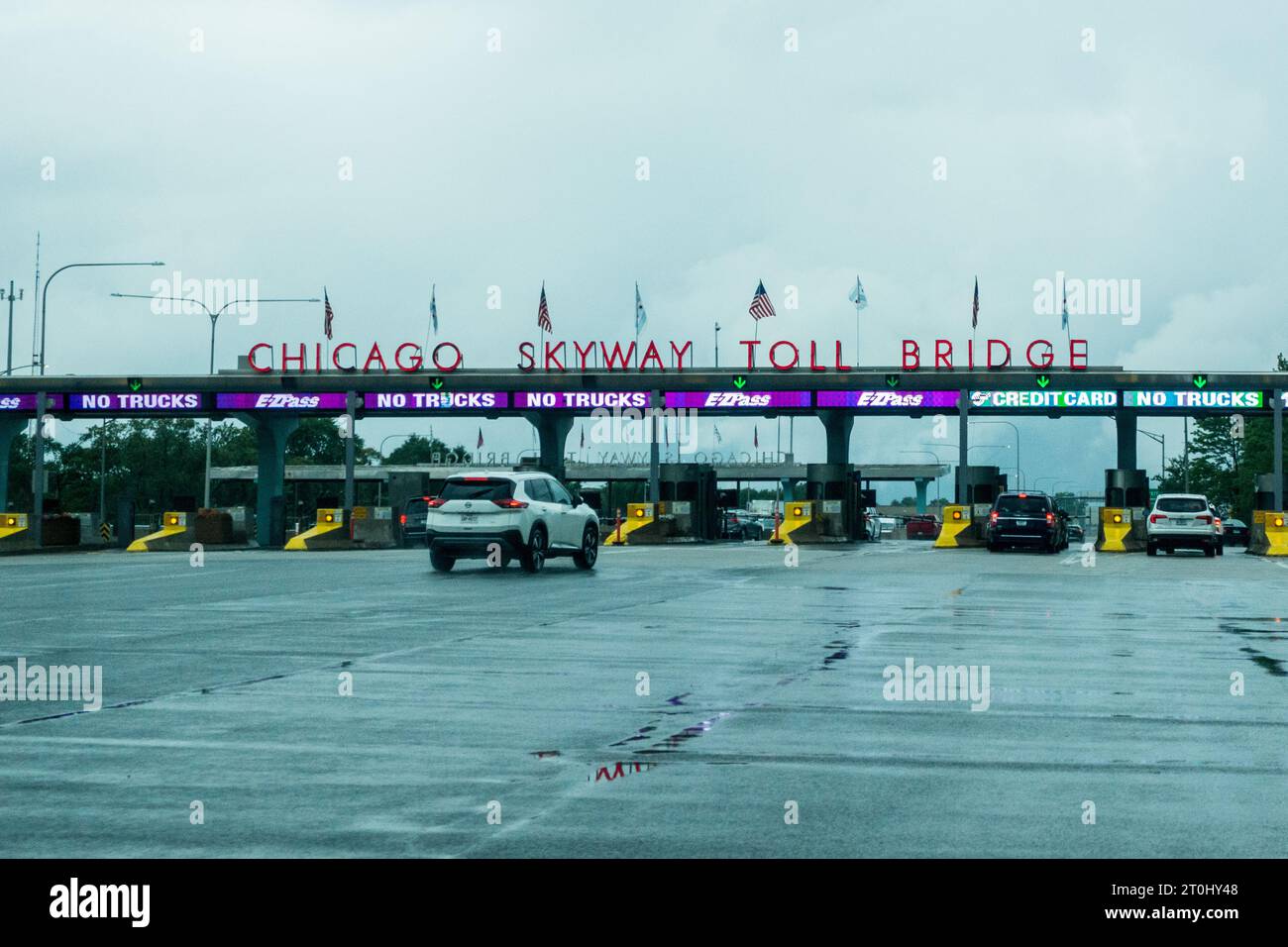 Chicago skyway bridge hi-res stock photography and images - Alamy