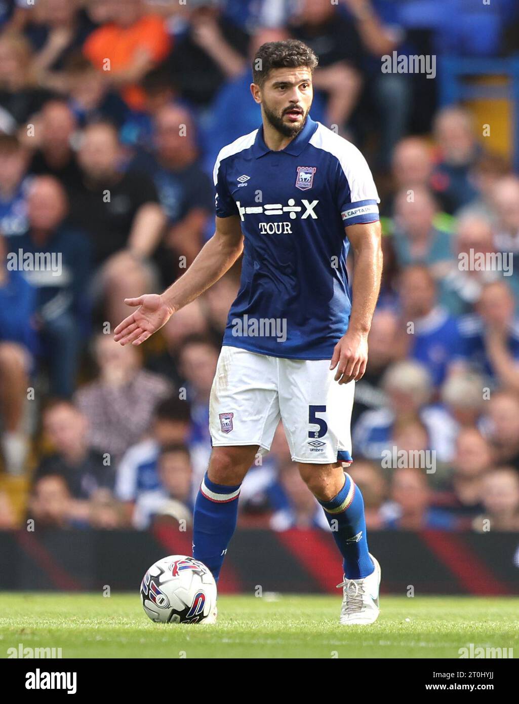 Ipswich Town's Sam Morsy in action during the Sky Bet Championship ...