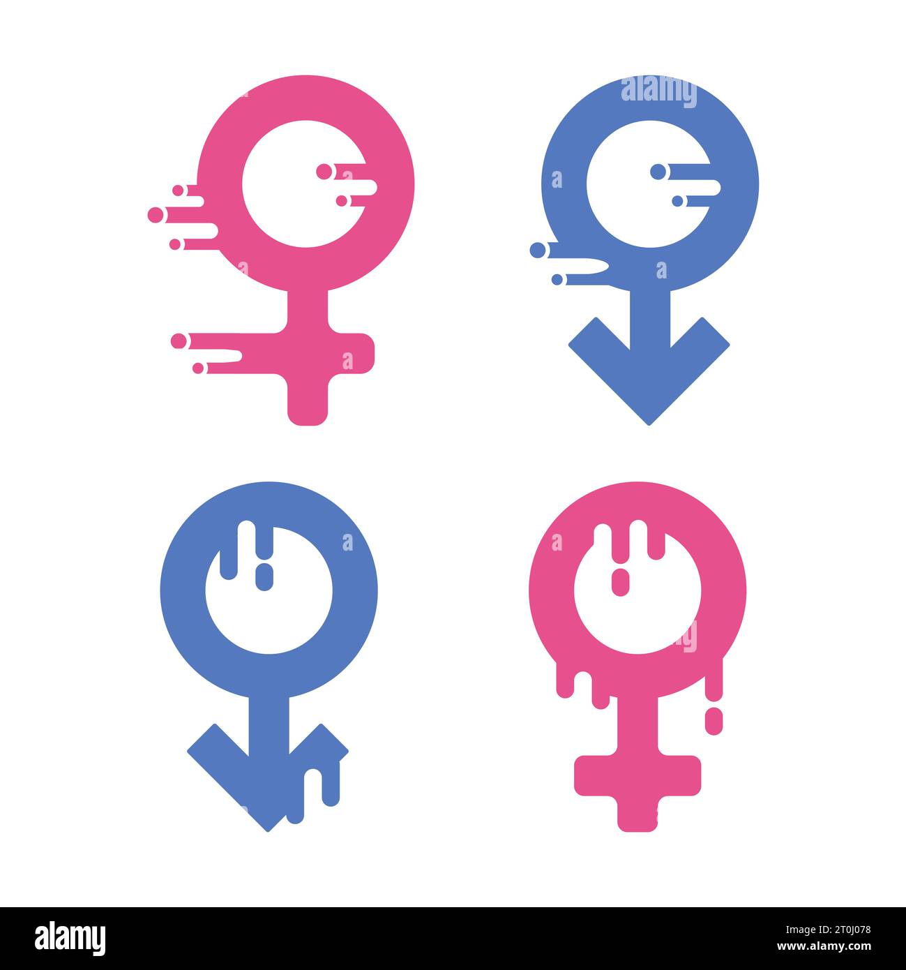 Gender equality symbol icon vector illustration design Stock Photo - Alamy