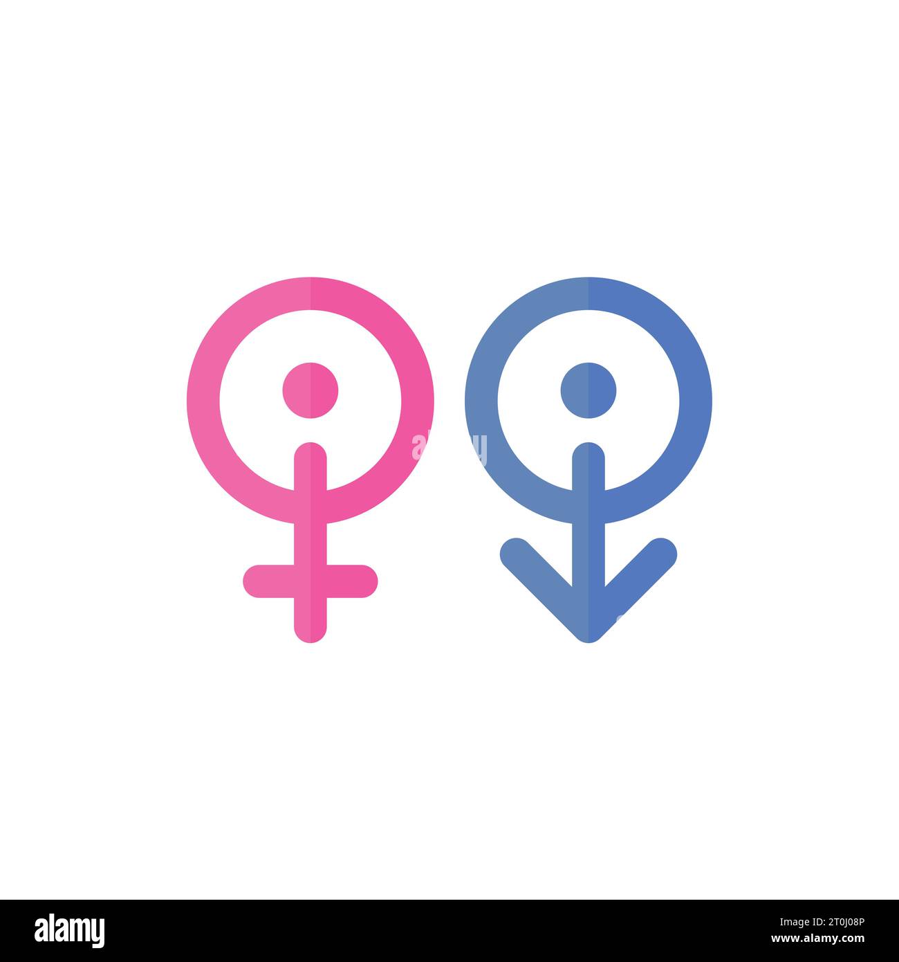 Gender equality symbol icon vector illustration design Stock Photo - Alamy