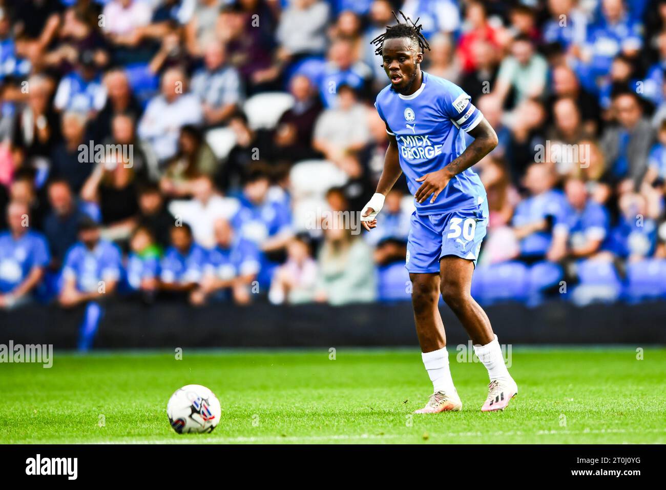 Peter Kioso (30 Peterborough United) during the Sky Bet League 1 match ...