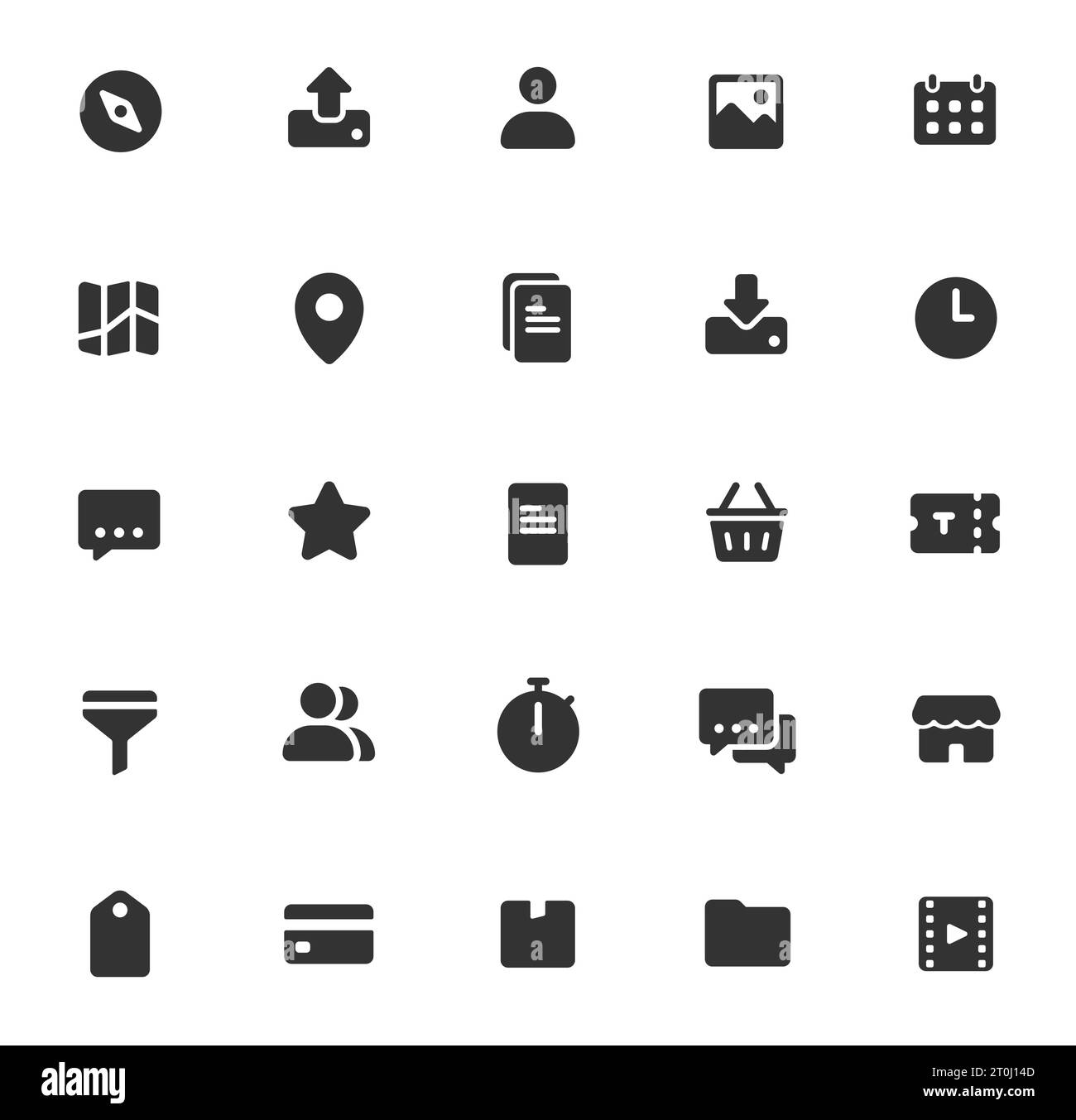 Time web icons user Black and White Stock Photos & Images - Alamy