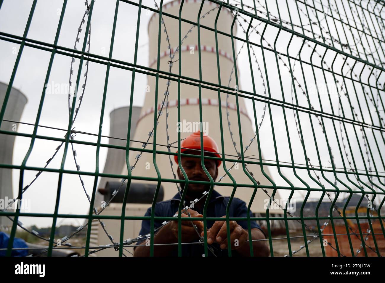 Pabna, Bangladesh - October 04, 2023: The under Construction of Rooppur ...