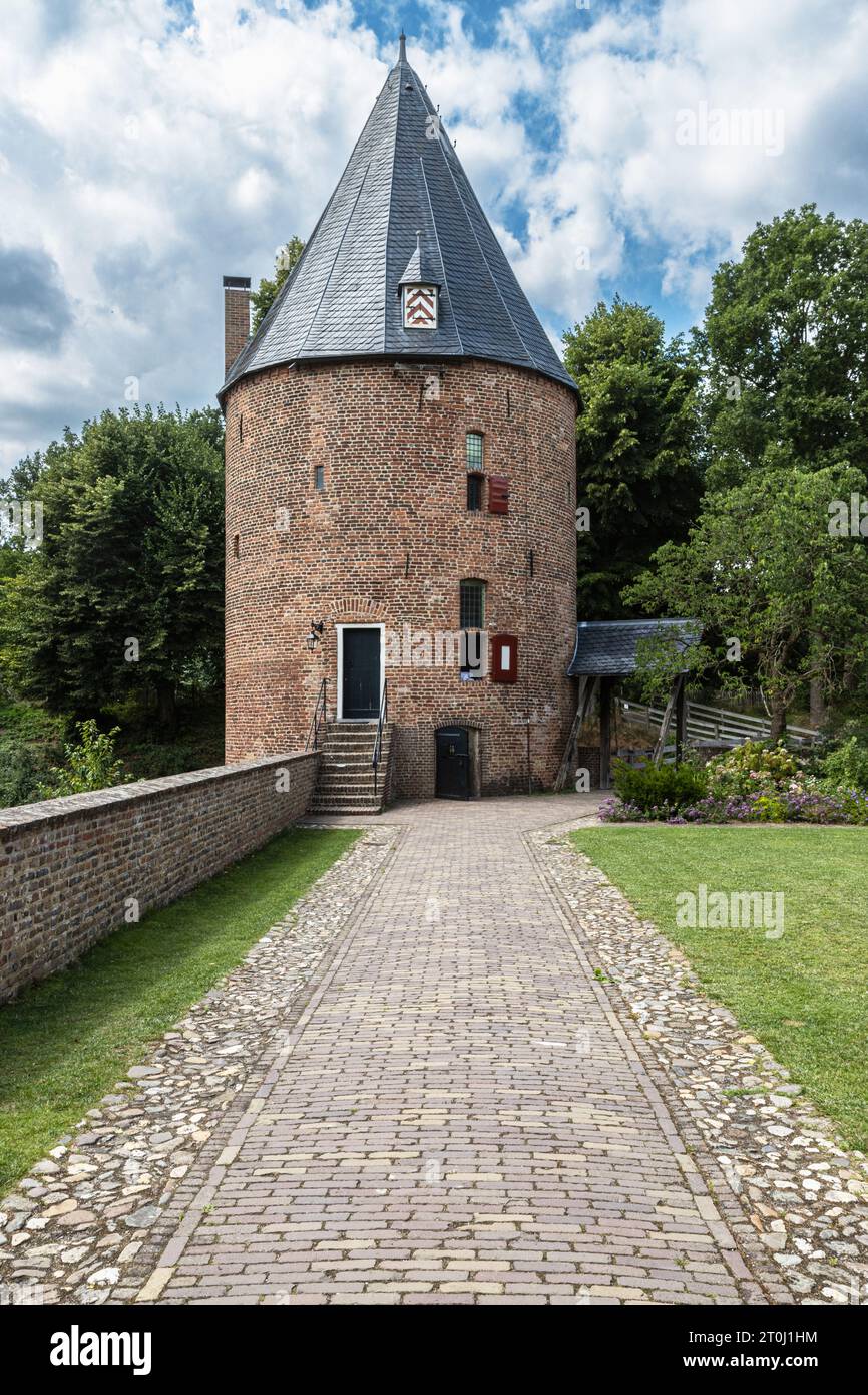 A tower from a castle in the Netherlands. High quality photo from a ...