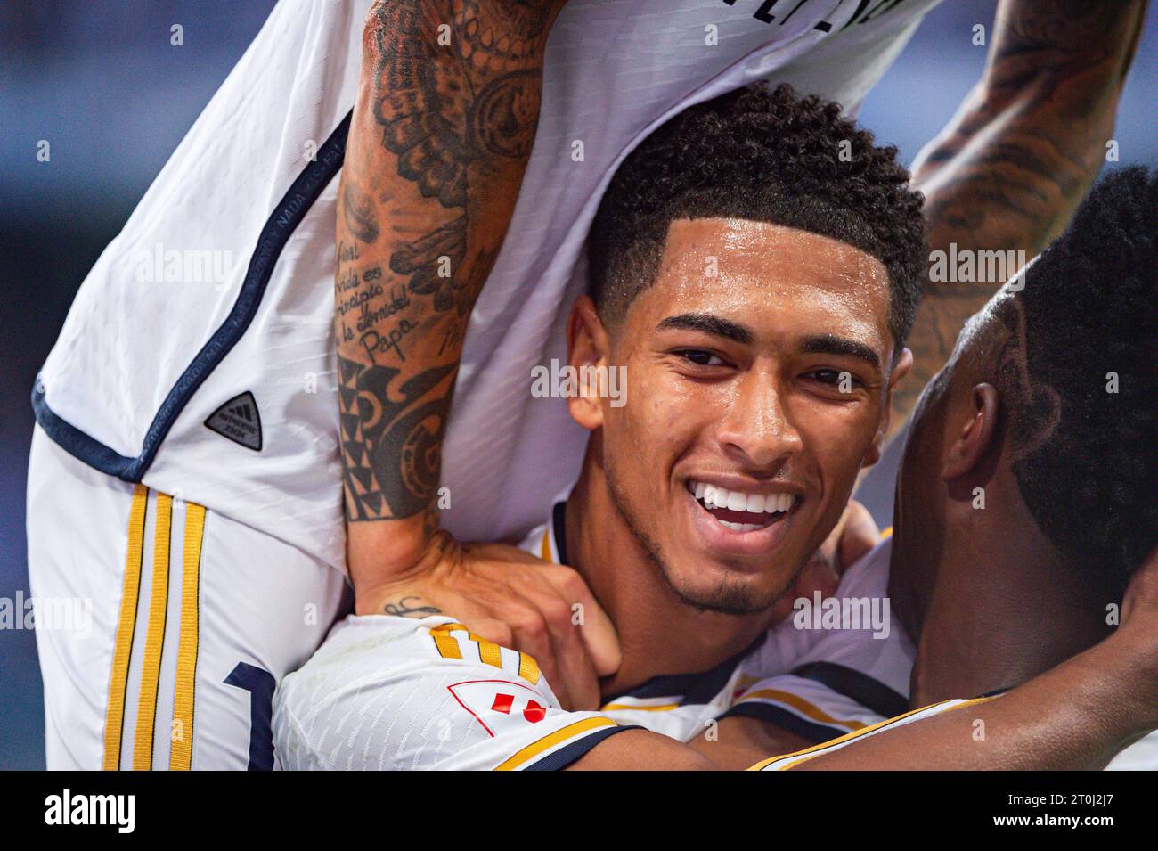 Madrid, Madrid, Spain. 7th Oct, 2023. Jude Bellingham (Real Madrid) (C ...