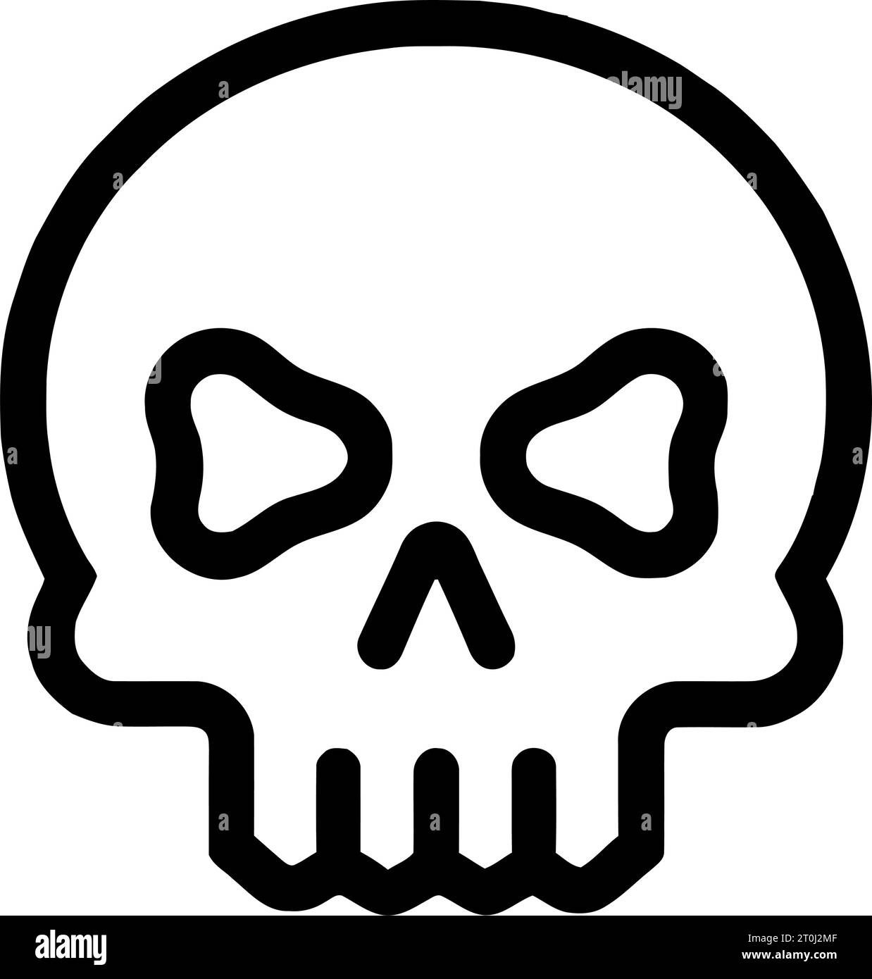 halloween icon skull scary Stock Vector Image & Art - Alamy