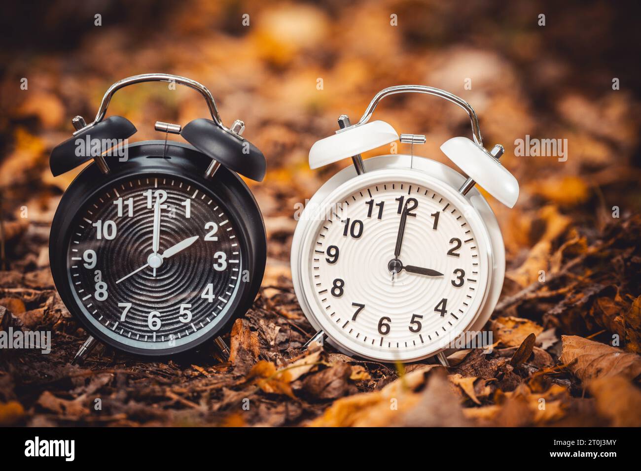 Augsburg, Bavaria, Germany - 7 October 2023: Symbolic image time change ...