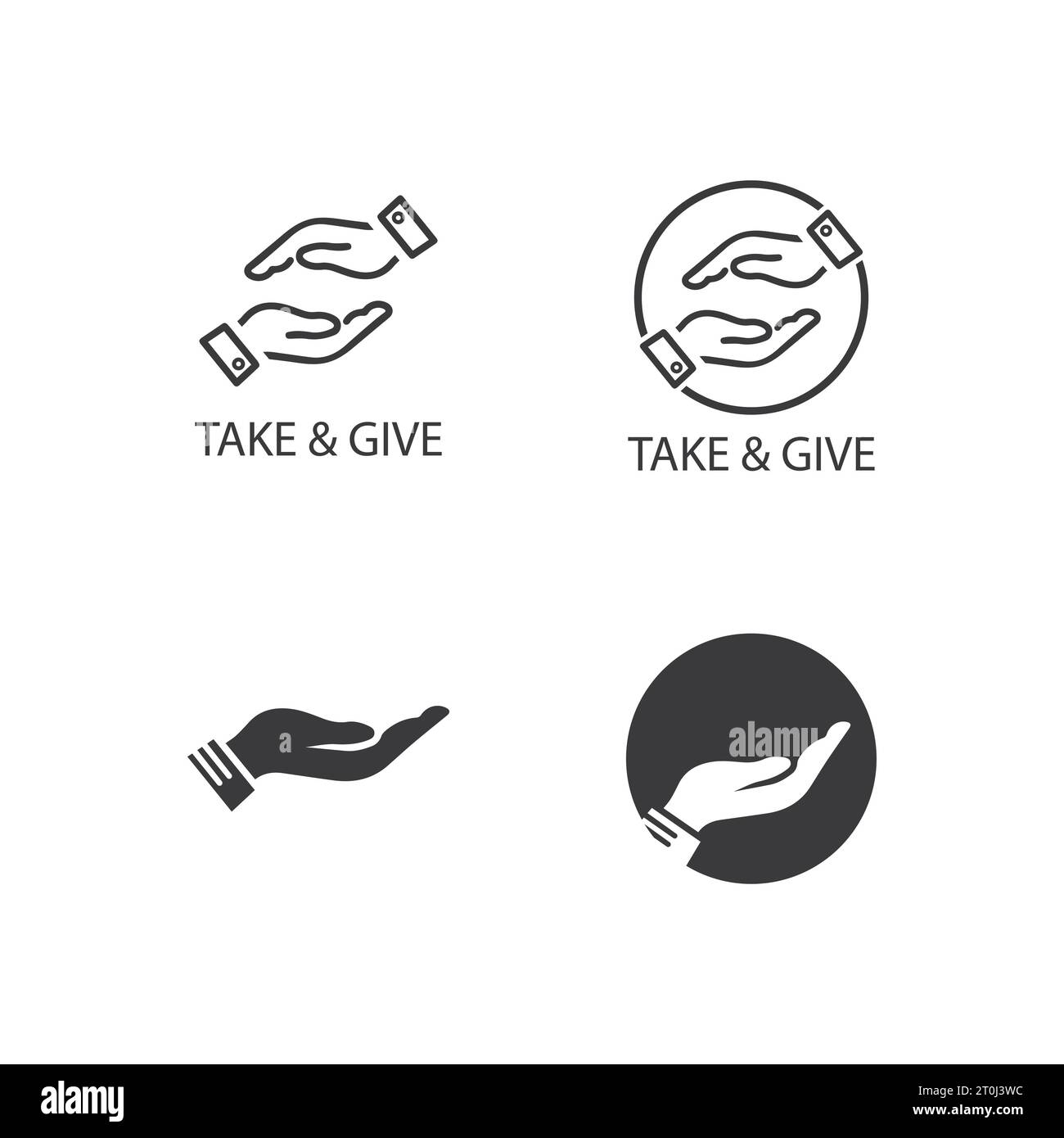 Hand gestures and sign language isolated . Vector illustration of human ...