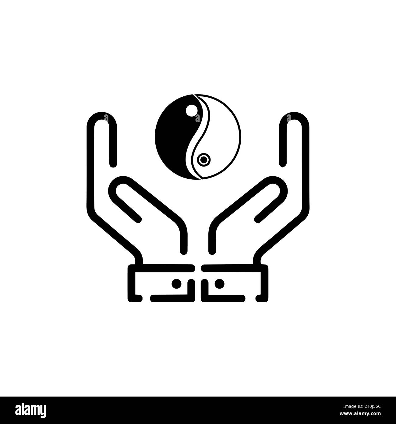 Hand gestures and sign language isolated . Vector illustration of human ...