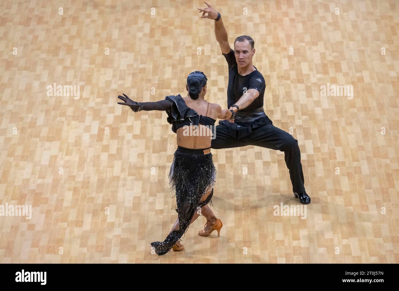 Dresden, Germany. 07th Oct, 2023. Julia Luckow and Erik Heiden, Germany ...