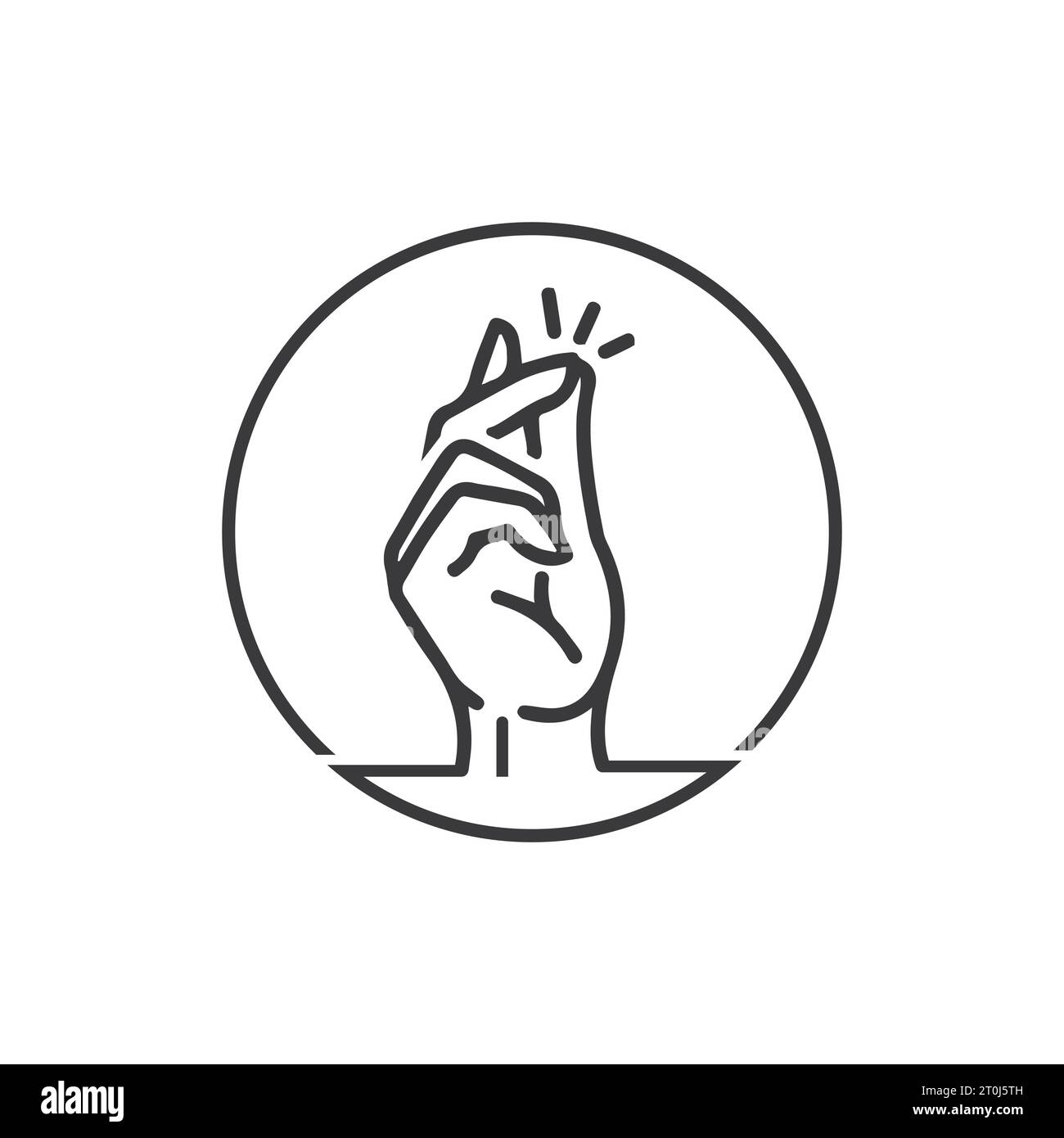 Hand gestures and sign language isolated . Vector illustration of human ...