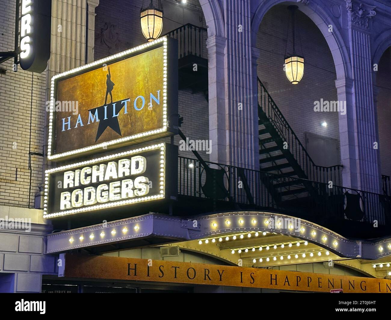 Hamilton richard rogers theatre hi-res stock photography and images - Alamy