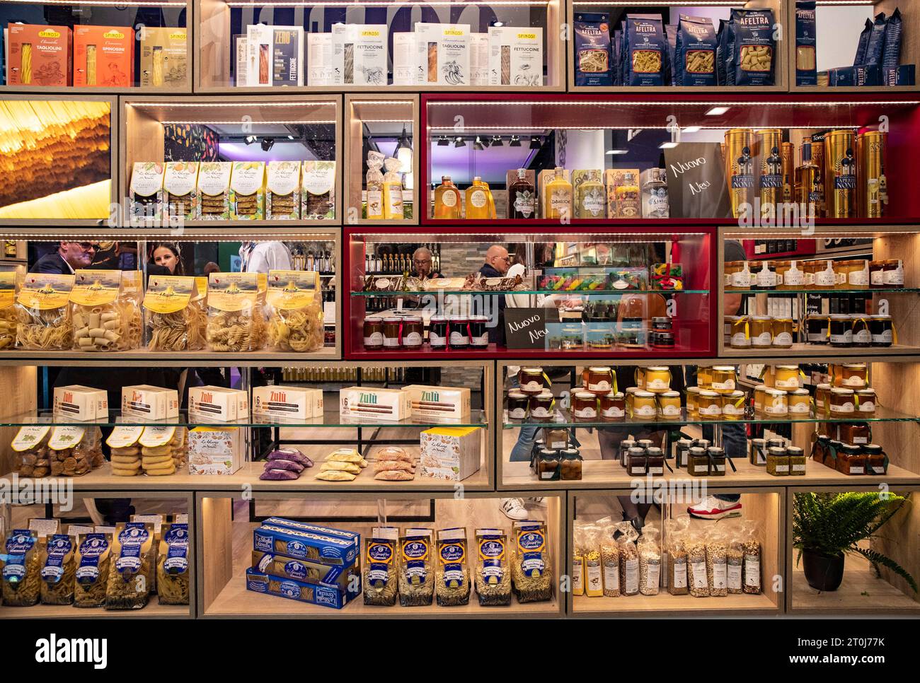 Cologne, Germany. 7th Oct, 2023. People visit the food and beverage ...
