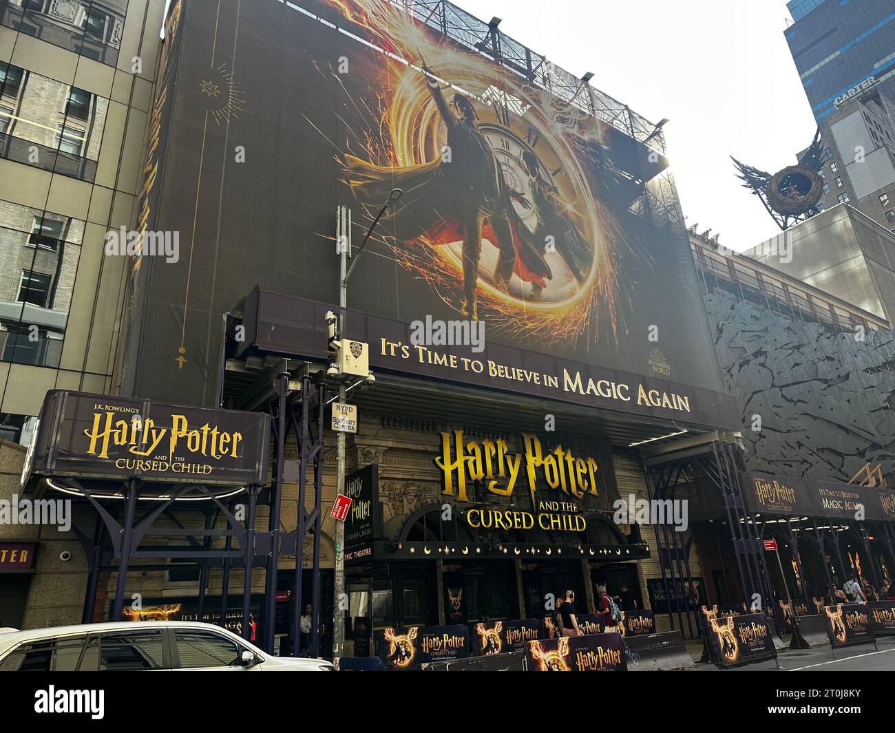 Harry Potter & the Cursed Child, Lyric Theatre, New York Stock Photo ...