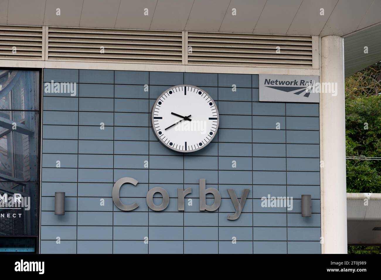 Corby railway station, Northamptonshire, England, UK Stock Photo - Alamy