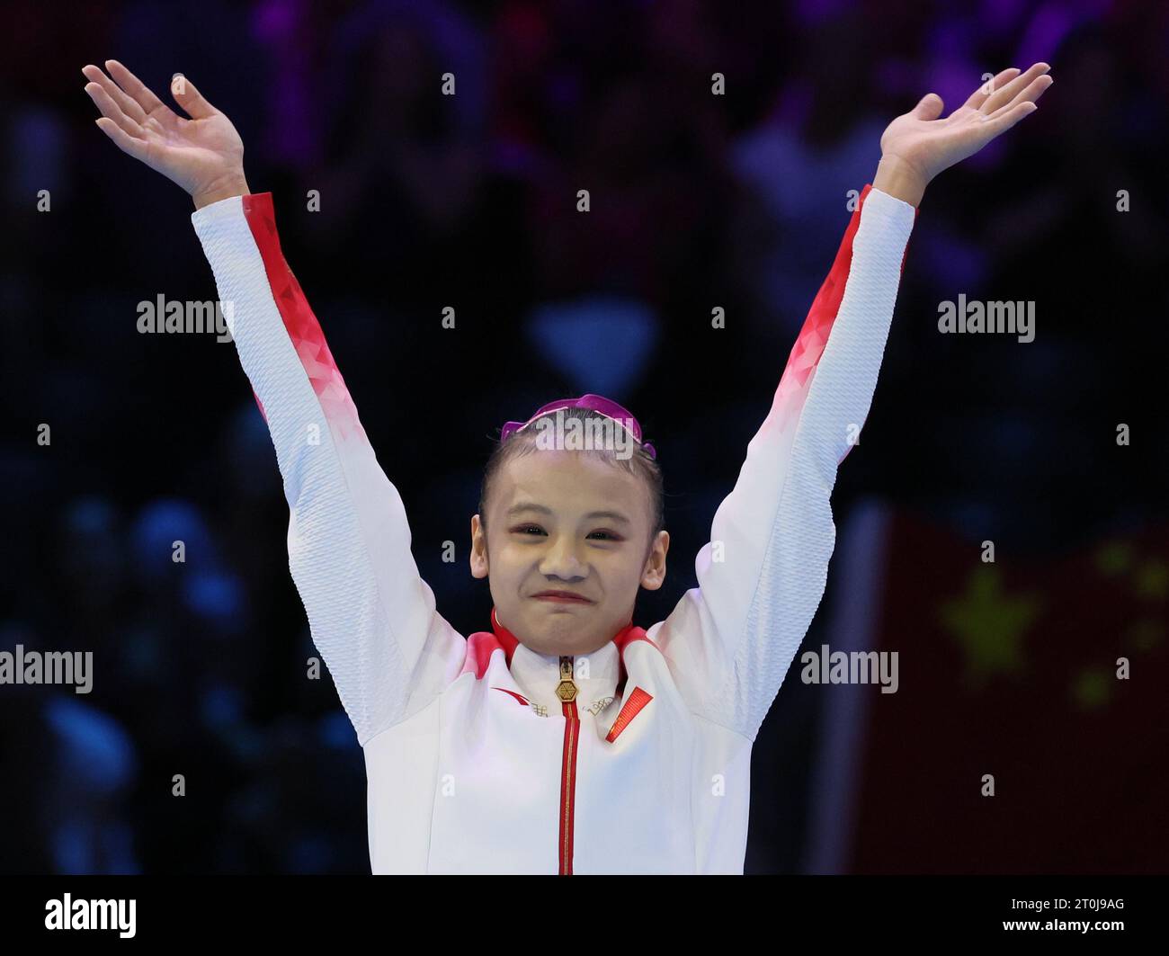Antwerp, Belgium. 07th Oct, 2023. world champion Chinese Qiyuan Qiu ...