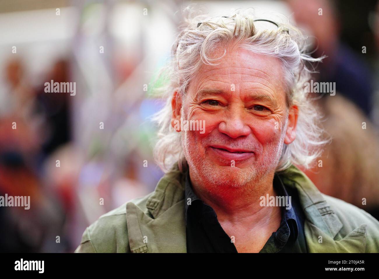 Film director and actor Dexter Fletcher arrives for a screening of ...