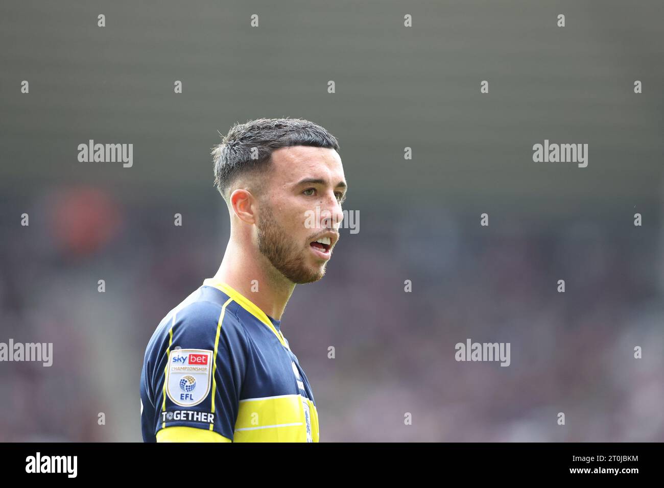 Sam Greenwood of Middlesbrough during the Sky Bet Championship match ...