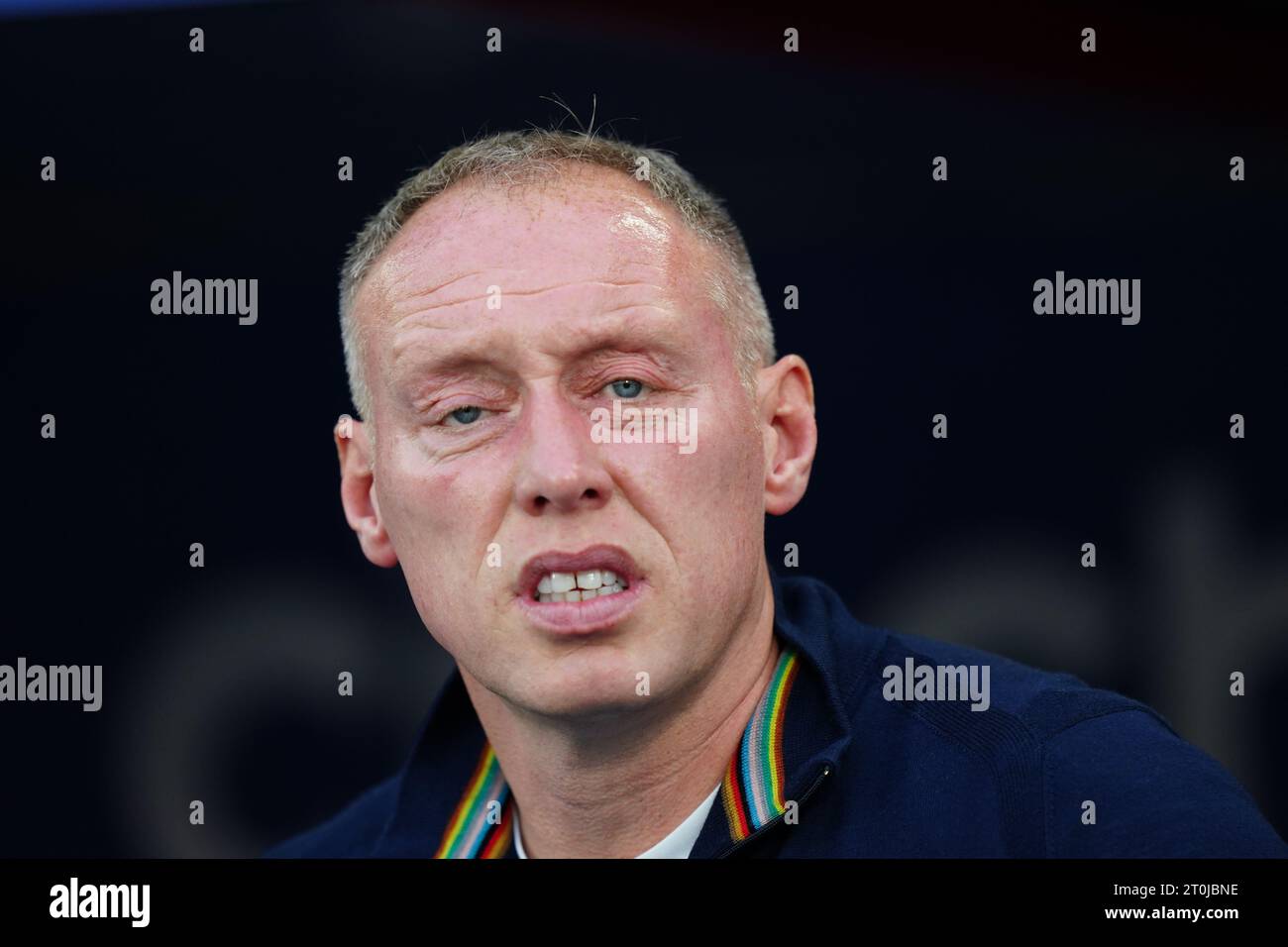 Nottingham Forest manager Steve Cooper during the Premier League match ...