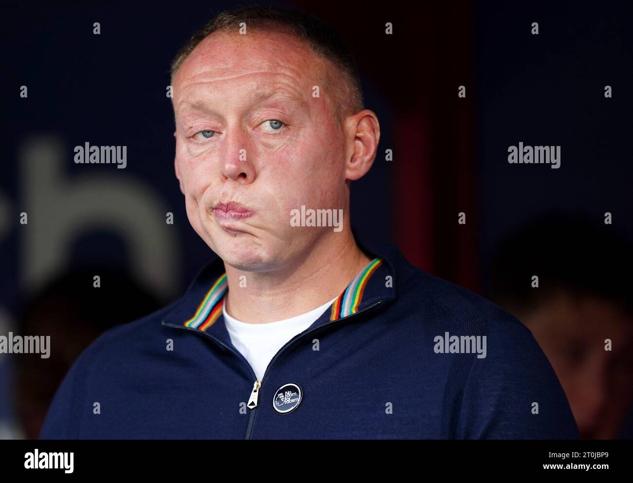 Nottingham Forest manager Steve Cooper during the Premier League match ...