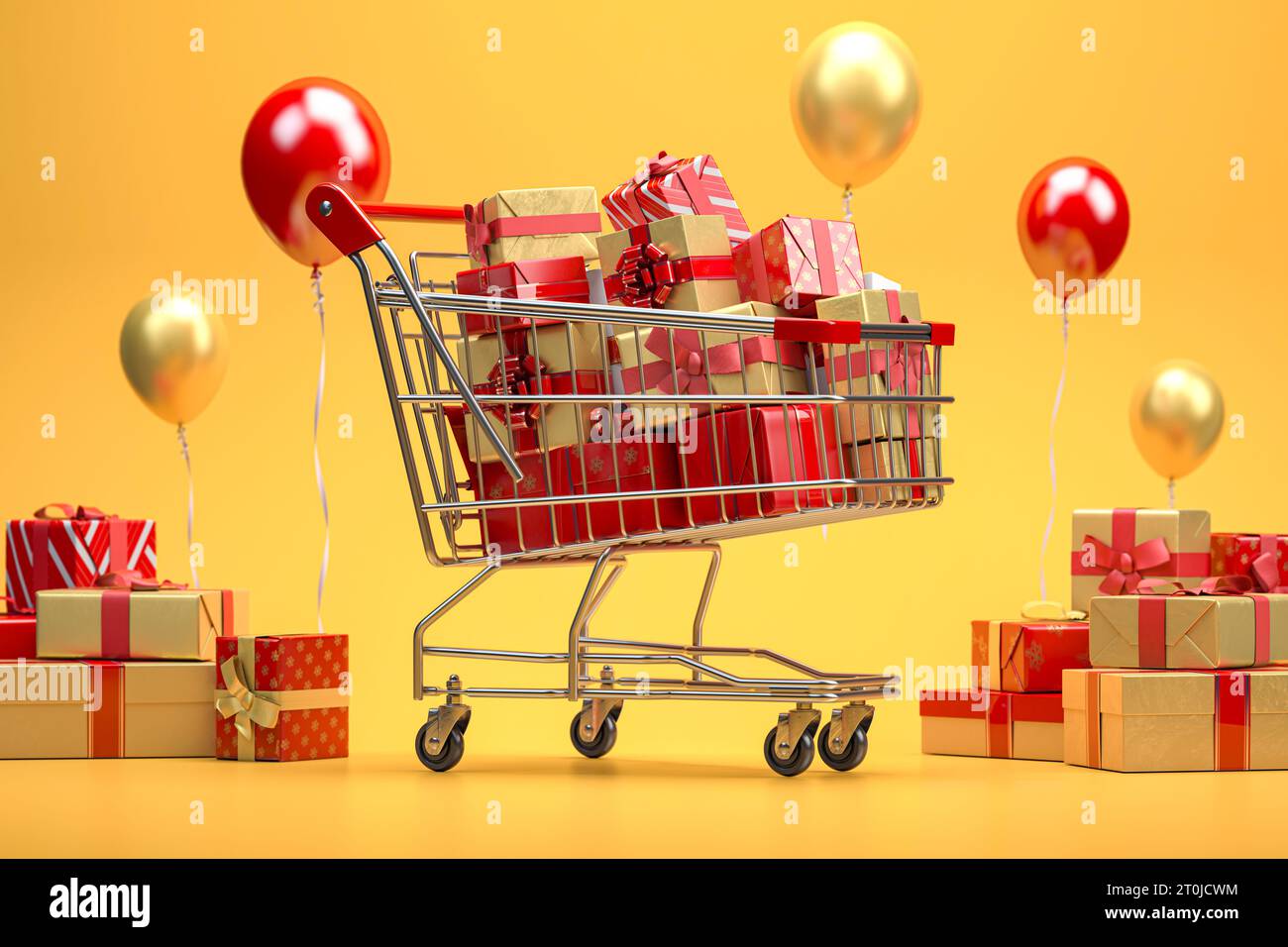 Full gift cart hi-res stock photography and images - Alamy