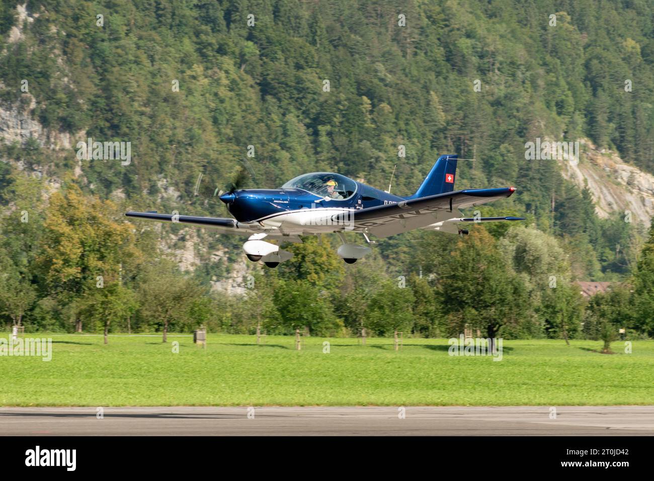 Mollis, Switzerland, August 18, 2023 HB-KKB BRM Aero Bristell B23 ...