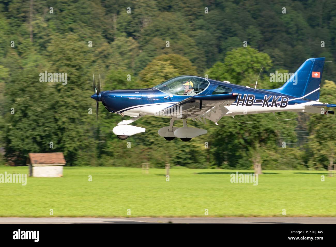 Mollis, Switzerland, August 18, 2023 HB-KKB BRM Aero Bristell B23 ...