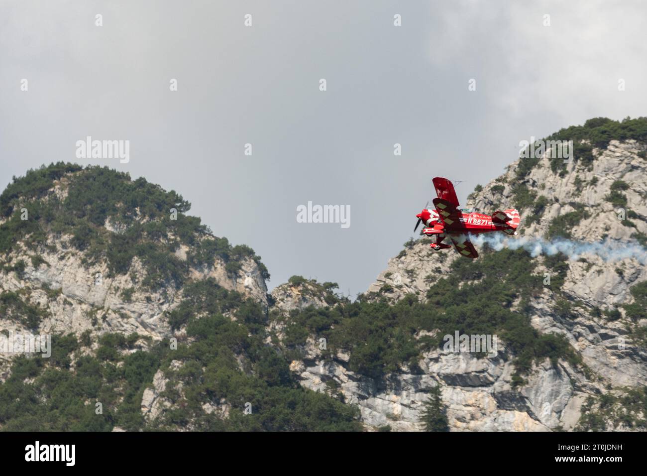 Mollis, Switzerland, August 18, 2023 N-8671 Pitts S-1S special ...