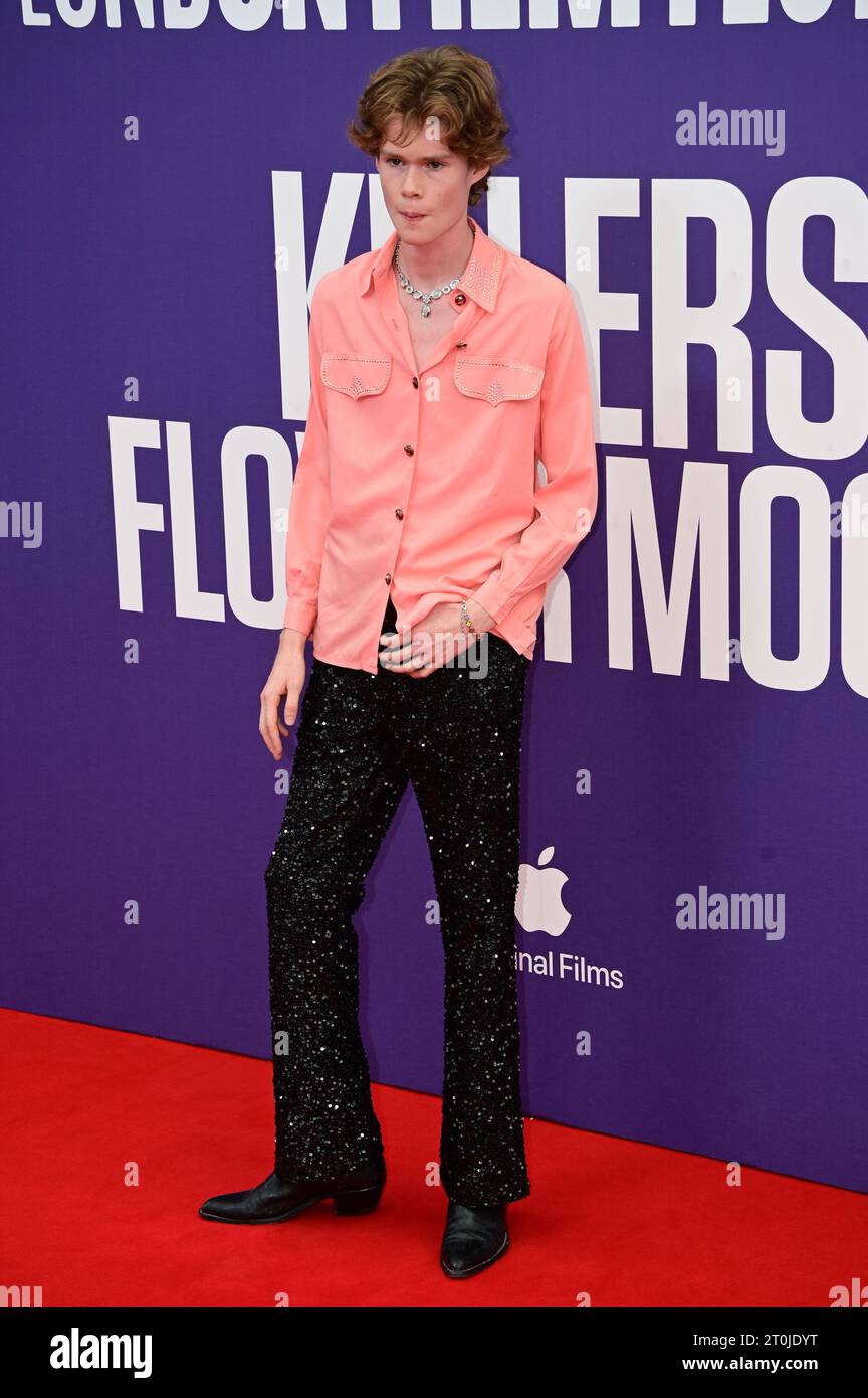 Royal Festival Hall, 7th October 2023, Louis Powell attends the Killers ...