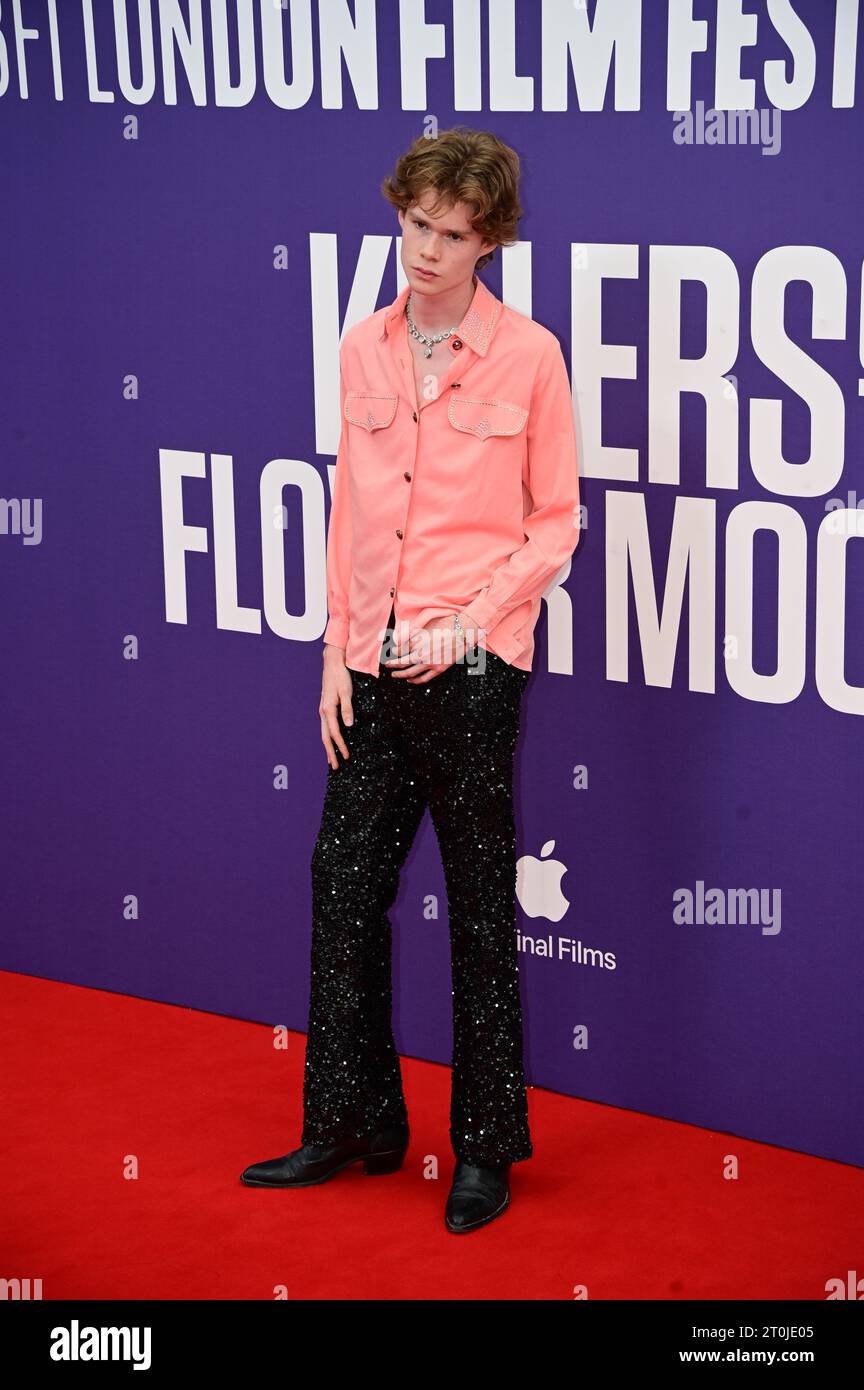 Royal Festival Hall, 7th October 2023, Louis Powell attends the Killers ...