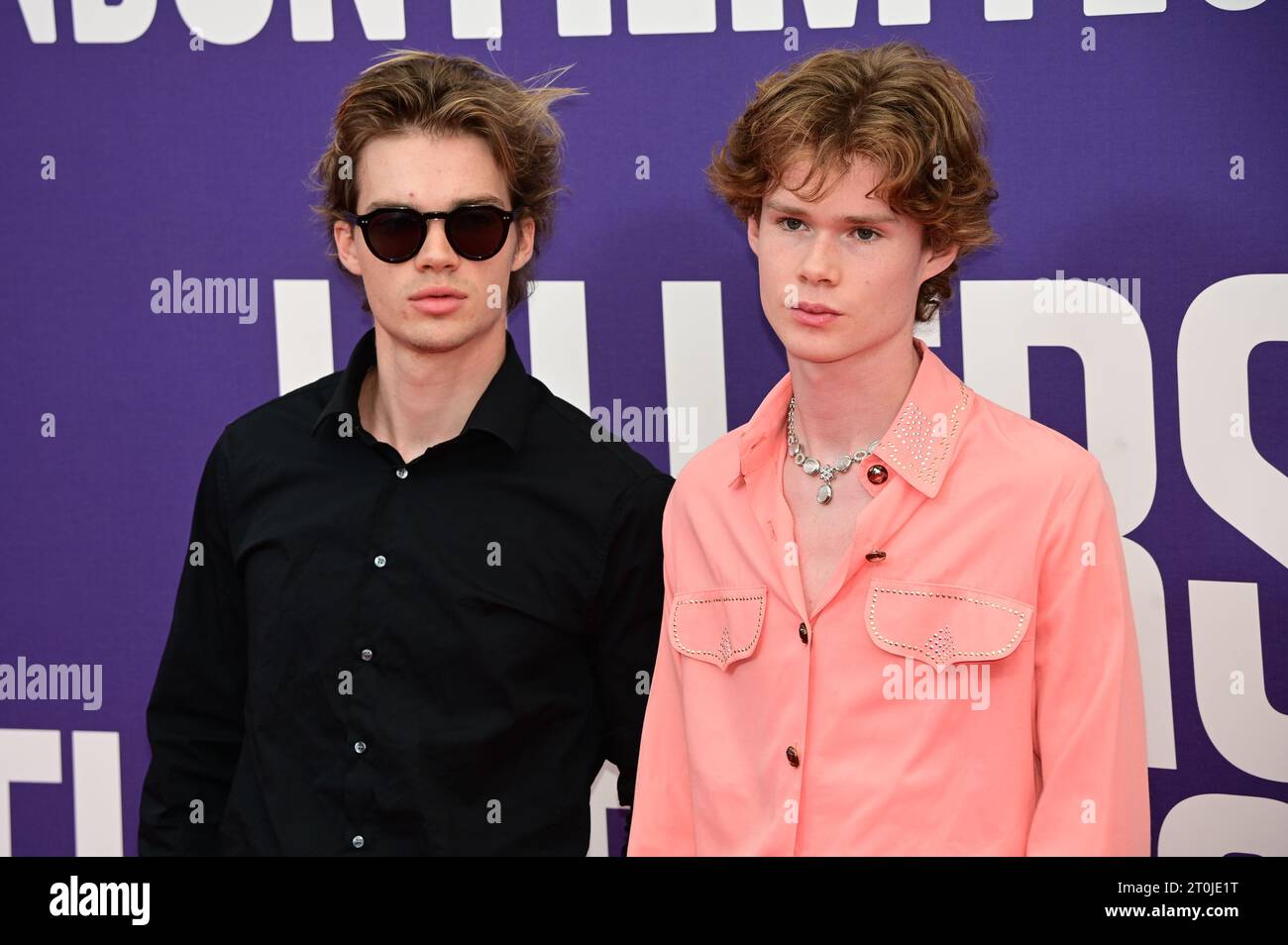 Royal Festival Hall, 7th October 2023, Louis Powell attends the Killers ...